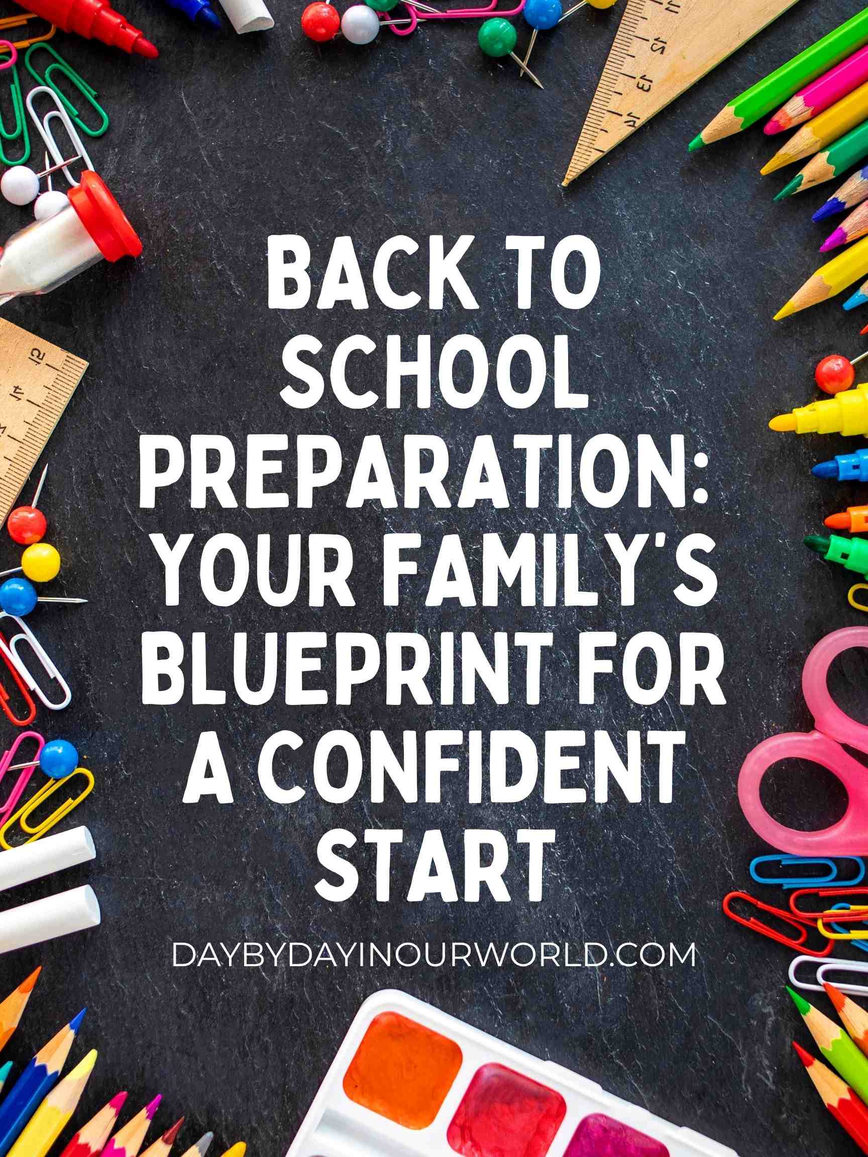 Back to School Preparation: Your Family’s Blueprint for a Confident Start